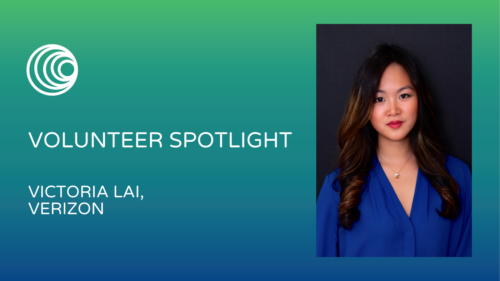 Volunteer Spotlight: Victoria Lai, Verizon - Common Impact